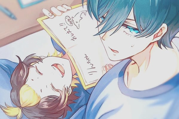 Rin x Bachira, тьютор по поцелуям — фанфик по фэндому «Blue Lock»